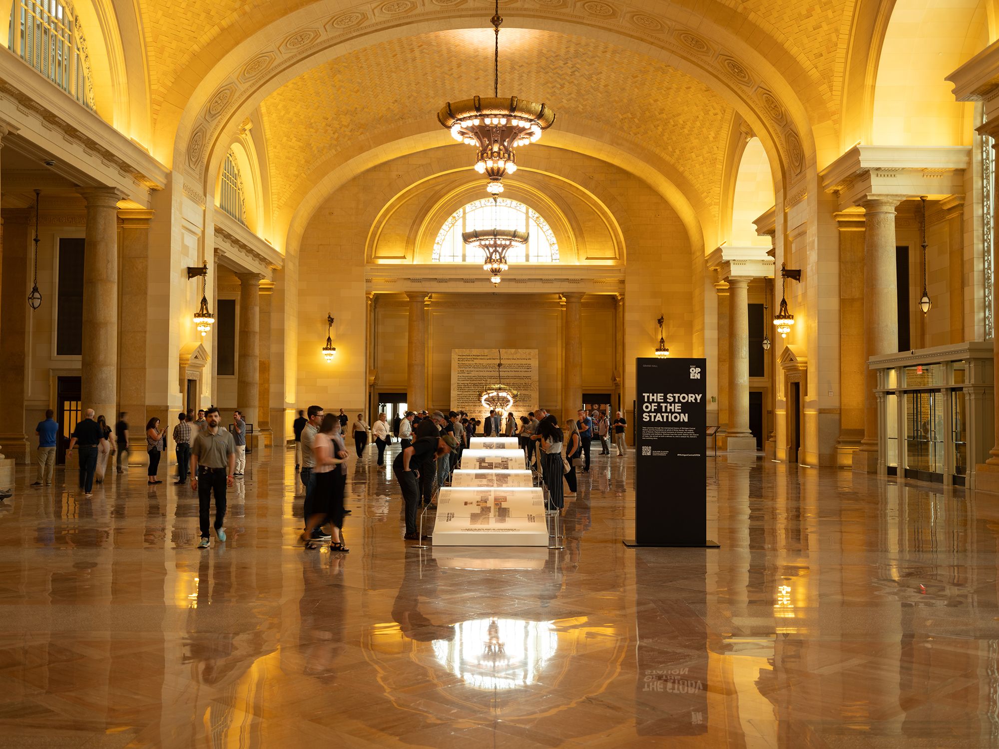 Detroiters Have a Newly Restored Michigan Central Station to Be ...