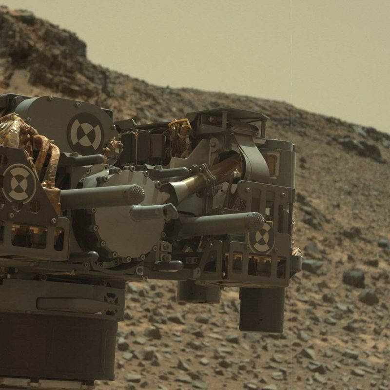 Mars Rover Drill Curiosity