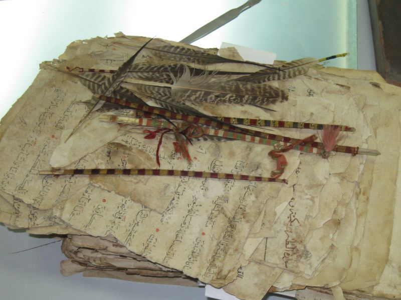 Old manuscript and feather bookmarks | Smithsonian Photo Contest ...