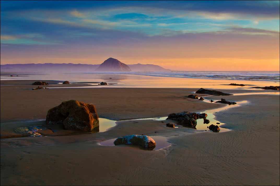 Morro Rock as seen from the Morro Strand. | Smithsonian Photo Contest ...