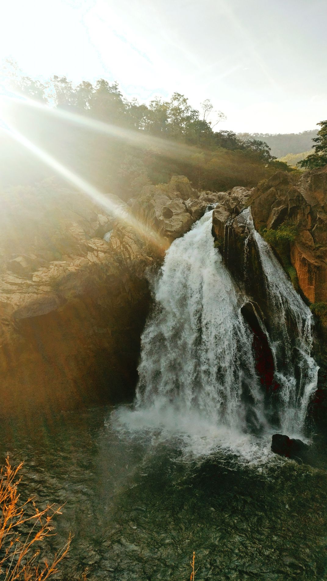 Sunrays on waterfall | Smithsonian Photo Contest | Smithsonian Magazine