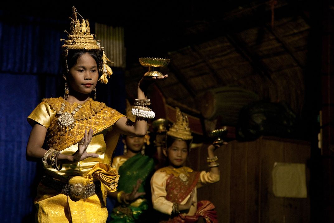 Cambodian orphans study and preform nightly traditional Khmer dances in ...