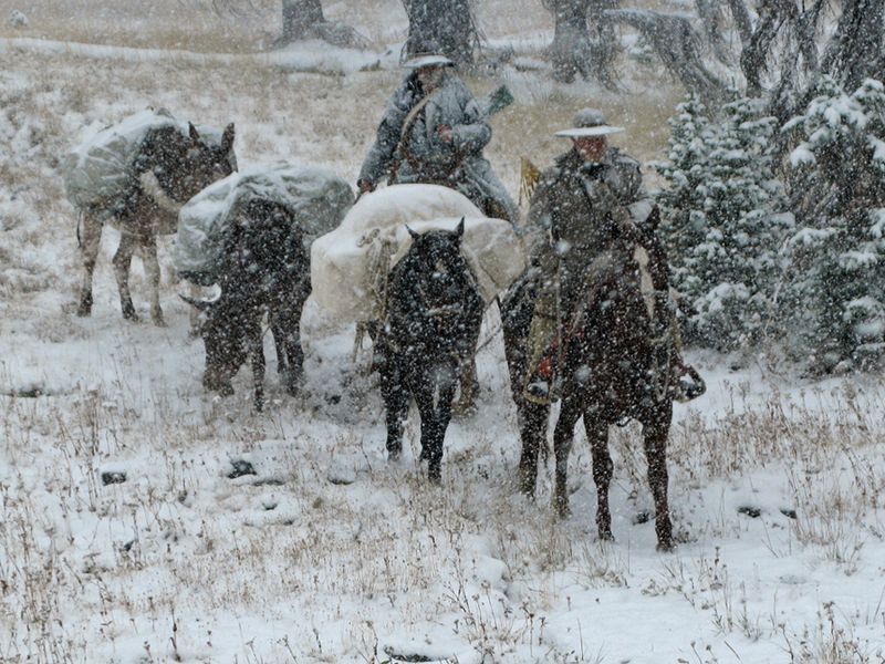 American Mountain Men reenacting 1835 | Smithsonian Photo Contest ...