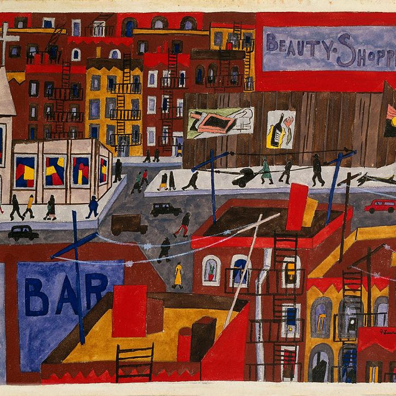 Jacob Lawrence Library