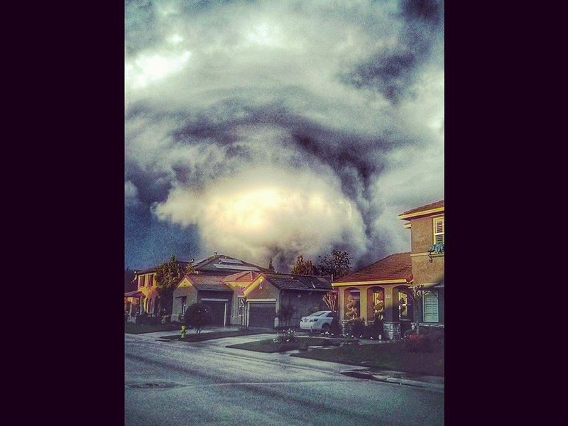 A supercell forming near Sacramento, CA | Smithsonian Photo Contest ...