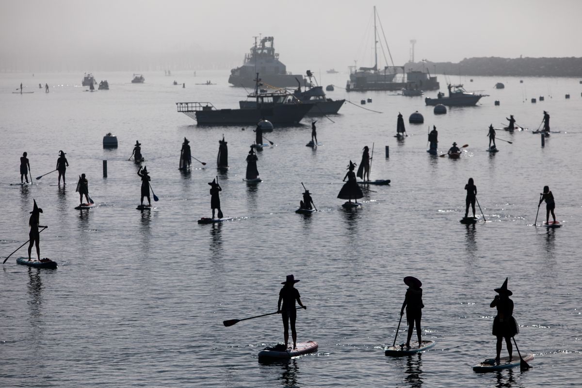 Why Are Witches and Warlocks Going Stand-Up Paddleboarding to Celebrate ...