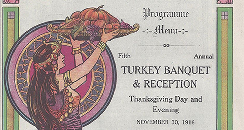 When Thanksgiving Meant a Fancy Meal Out on the Town