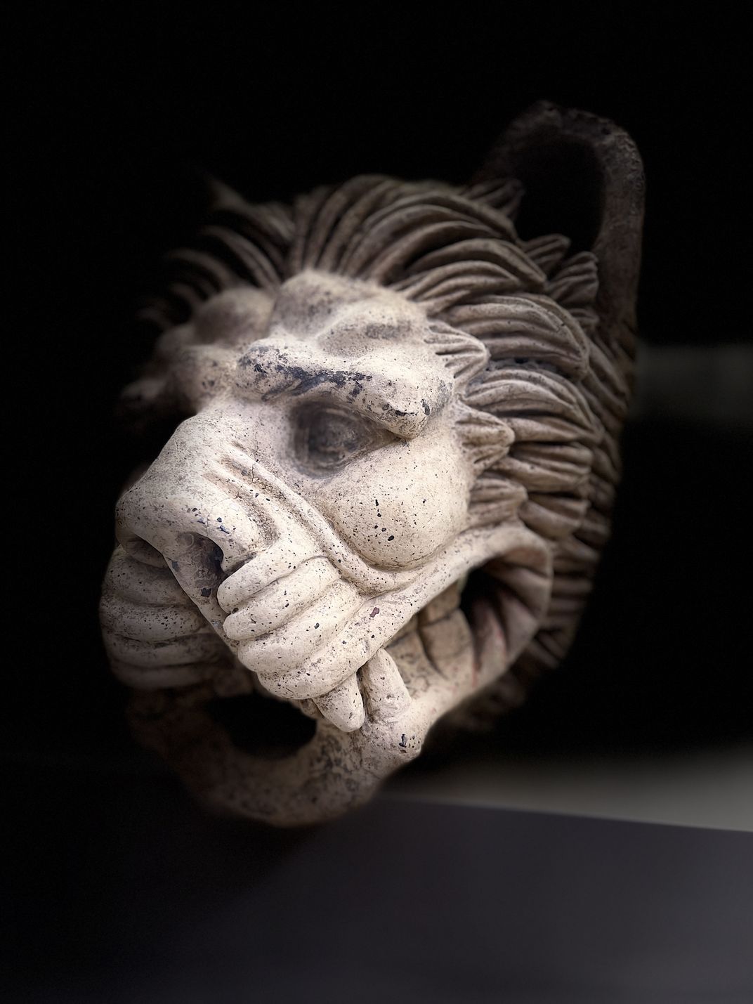 Grecian Lions Head, Mt. Olympus ‎⁨Archaeological Museum | Smithsonian ...