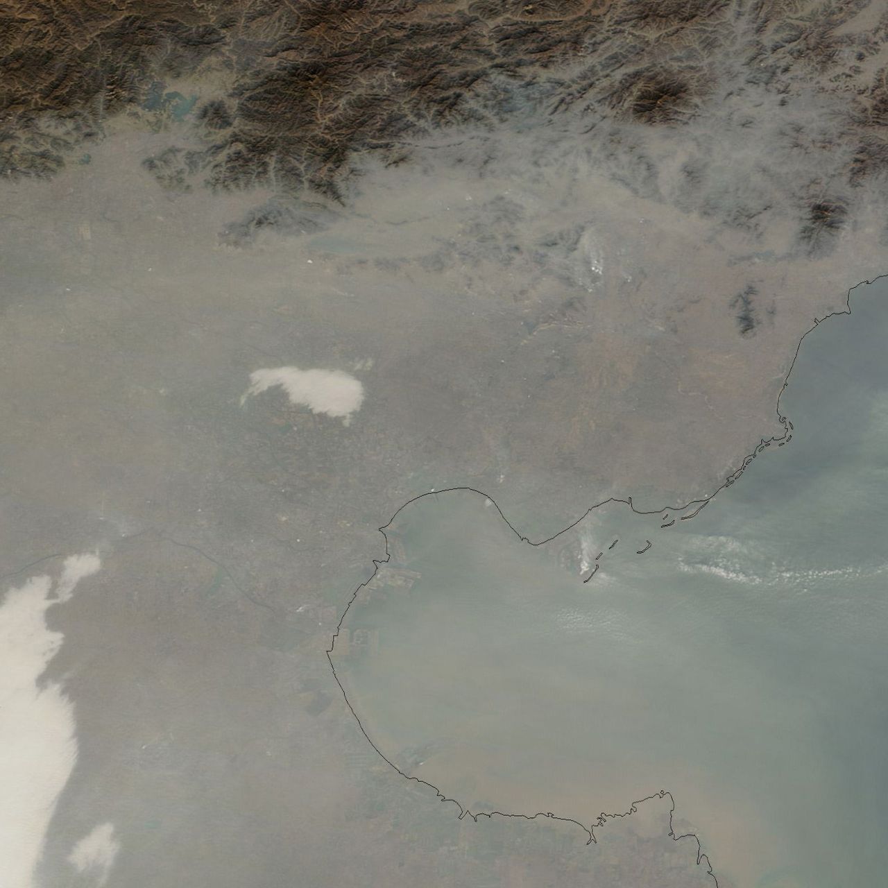 Beijing Smog From Space China Air Pollution: Smog In Beijing Can't Be