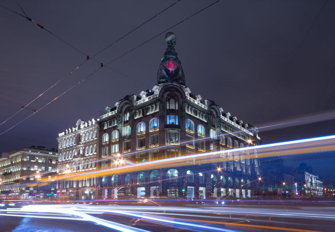 Saint Petersburg's lights at night. | Smithsonian Photo Contest ...