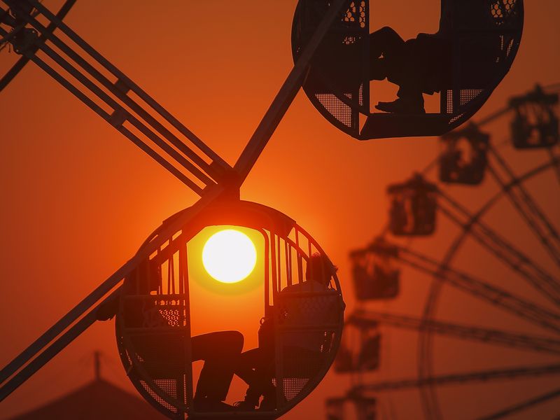 an evening at fair, lovely sunset view. | Smithsonian Photo Contest ...