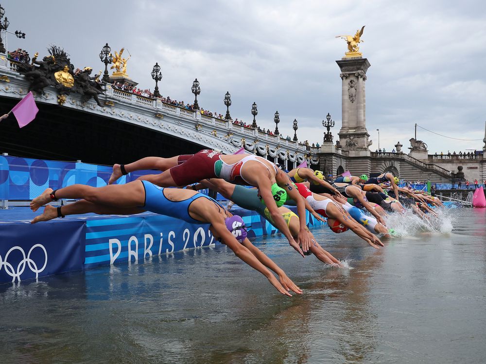 Olympians Finally Got to Swim in the Seine River