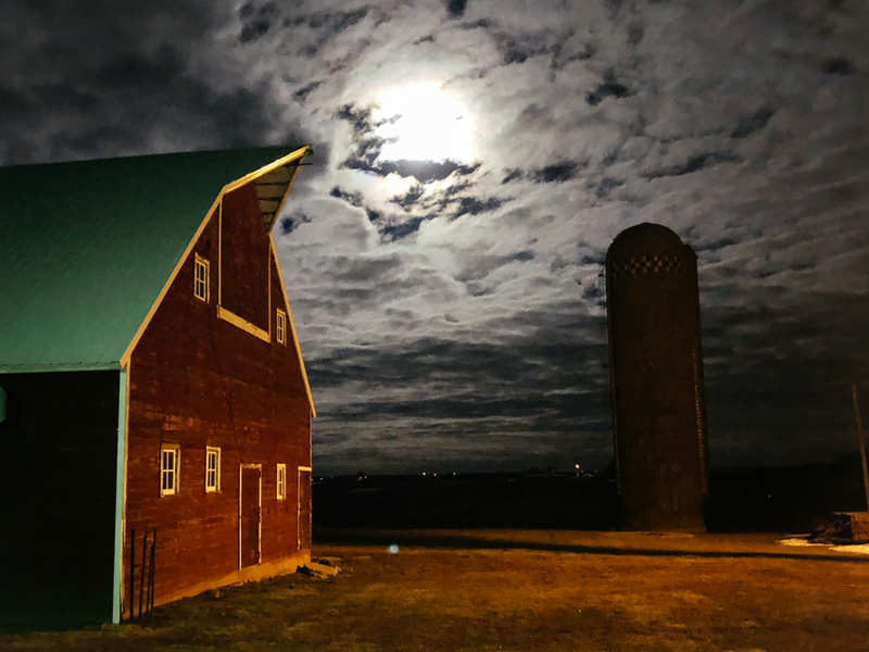 Super moon on the farm | Smithsonian Photo Contest | Smithsonian Magazine