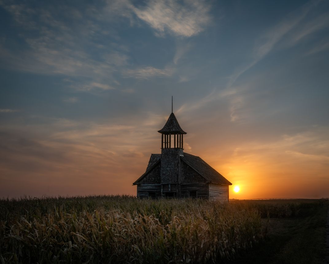 Old school house in Polk County, Nebraska | Smithsonian Photo Contest ...