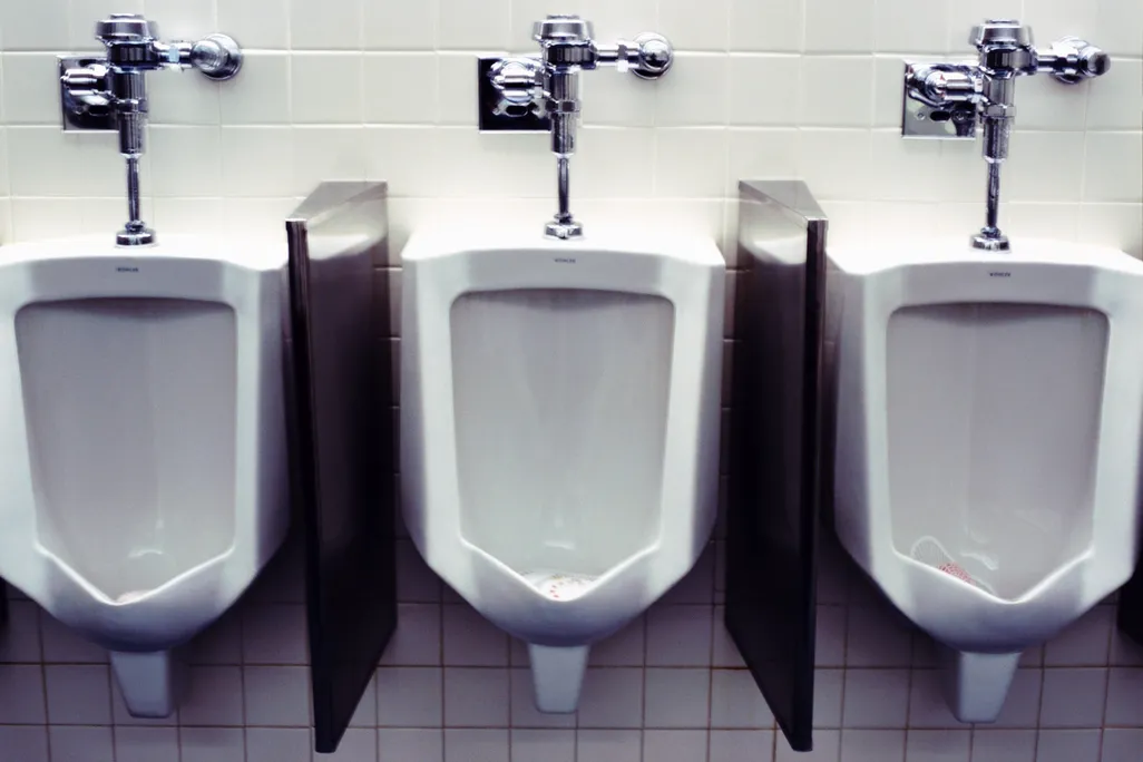 using urinal lying down