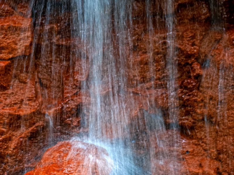 A Red Waterfall | Smithsonian Photo Contest | Smithsonian Magazine