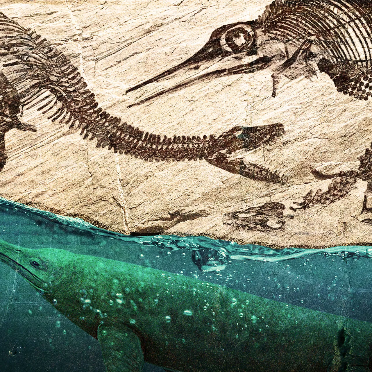 largest aquatic lizard ever