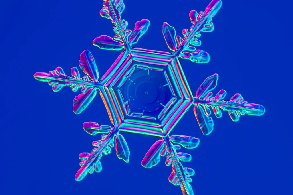 is a snowflake a solid