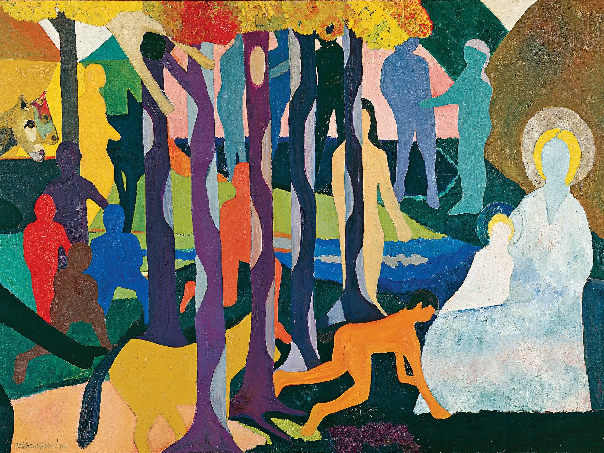 American Artist Bob Thompson Riffed on the Old Masters of Europe