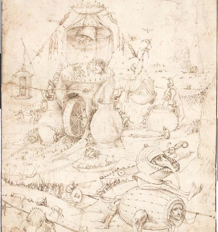 New Hieronymus Bosch Drawing Found in Private Art Collection