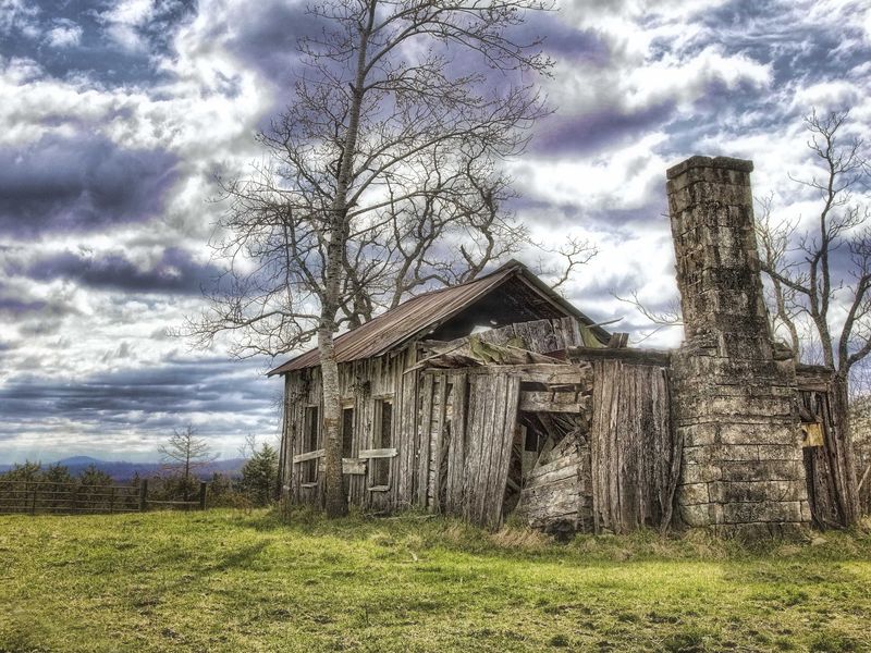 The decline of the rural South. Much of the homesteads of farmer's past ...