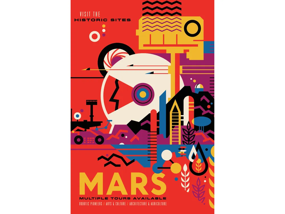 NASA Went Retro With Their New Space Travel Posters