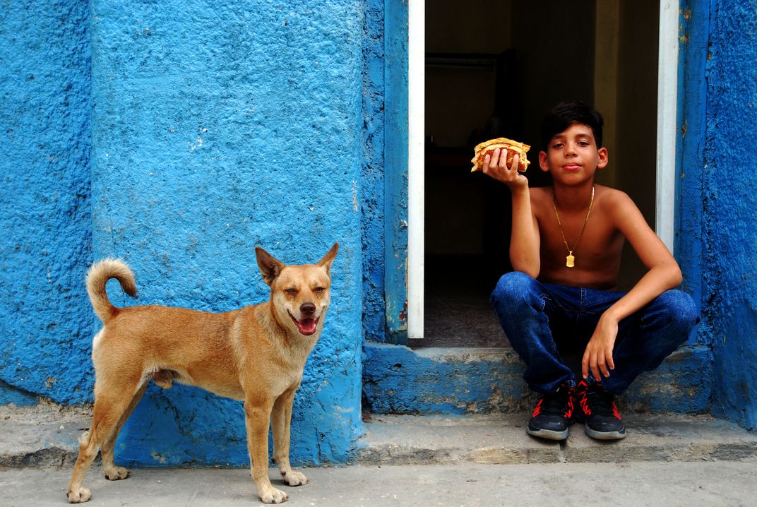Cuban boy and a stray dog | Smithsonian Photo Contest | Smithsonian ...