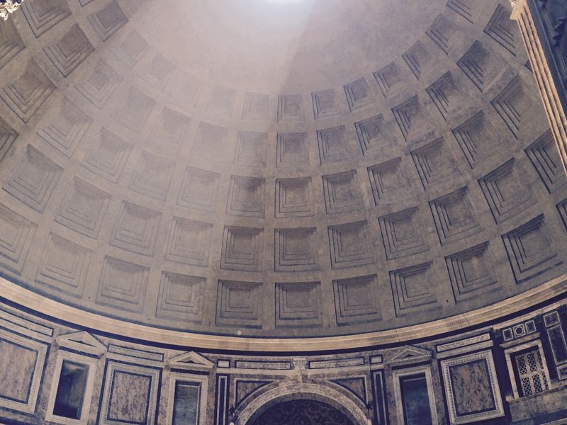 Sunlight through the dome of the Pantheon | Smithsonian Photo Contest ...