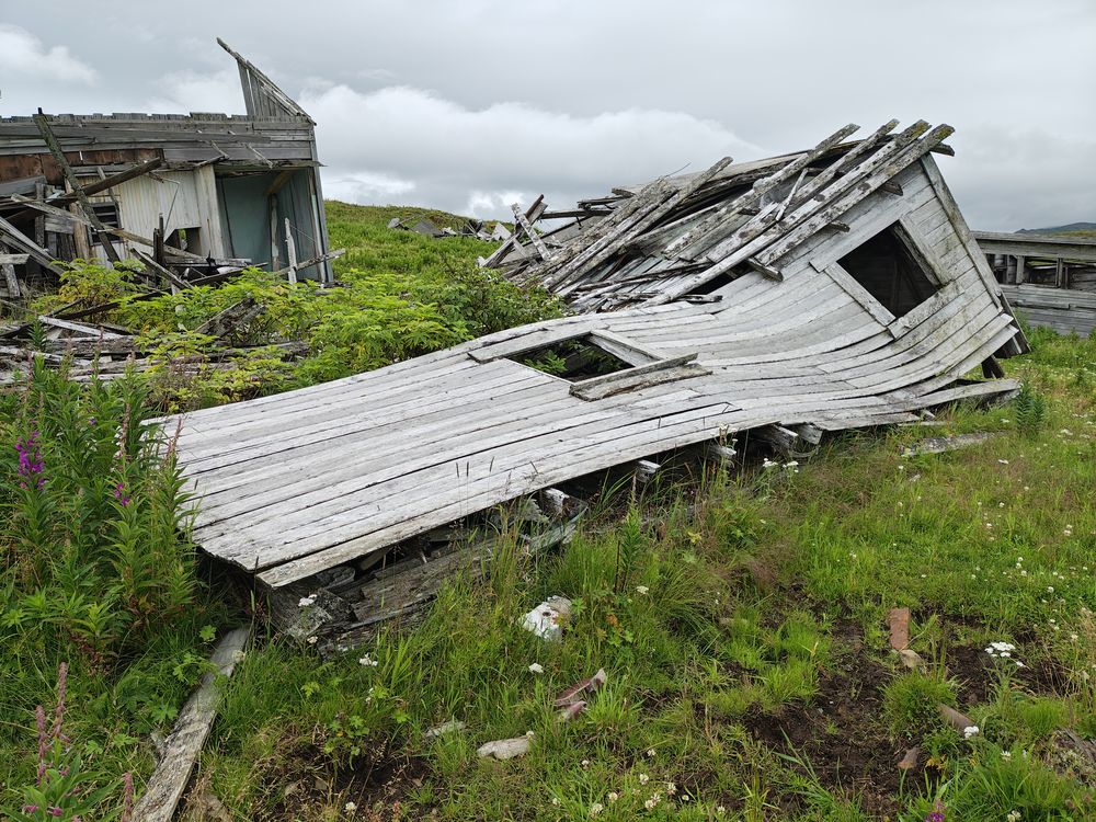 Historic House in Unga Village, Unga Island, Aleutians, Alaska ...