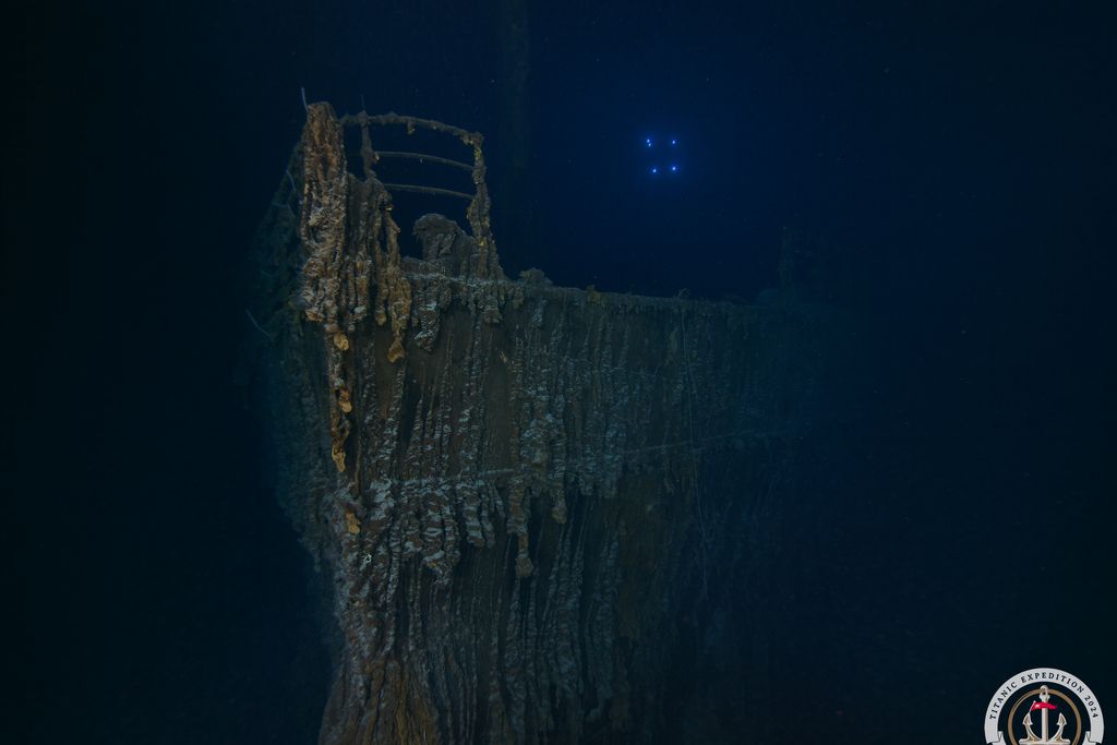 New Photographs Reveal Decay of the Titanic and Collapse of Its Iconic ...
