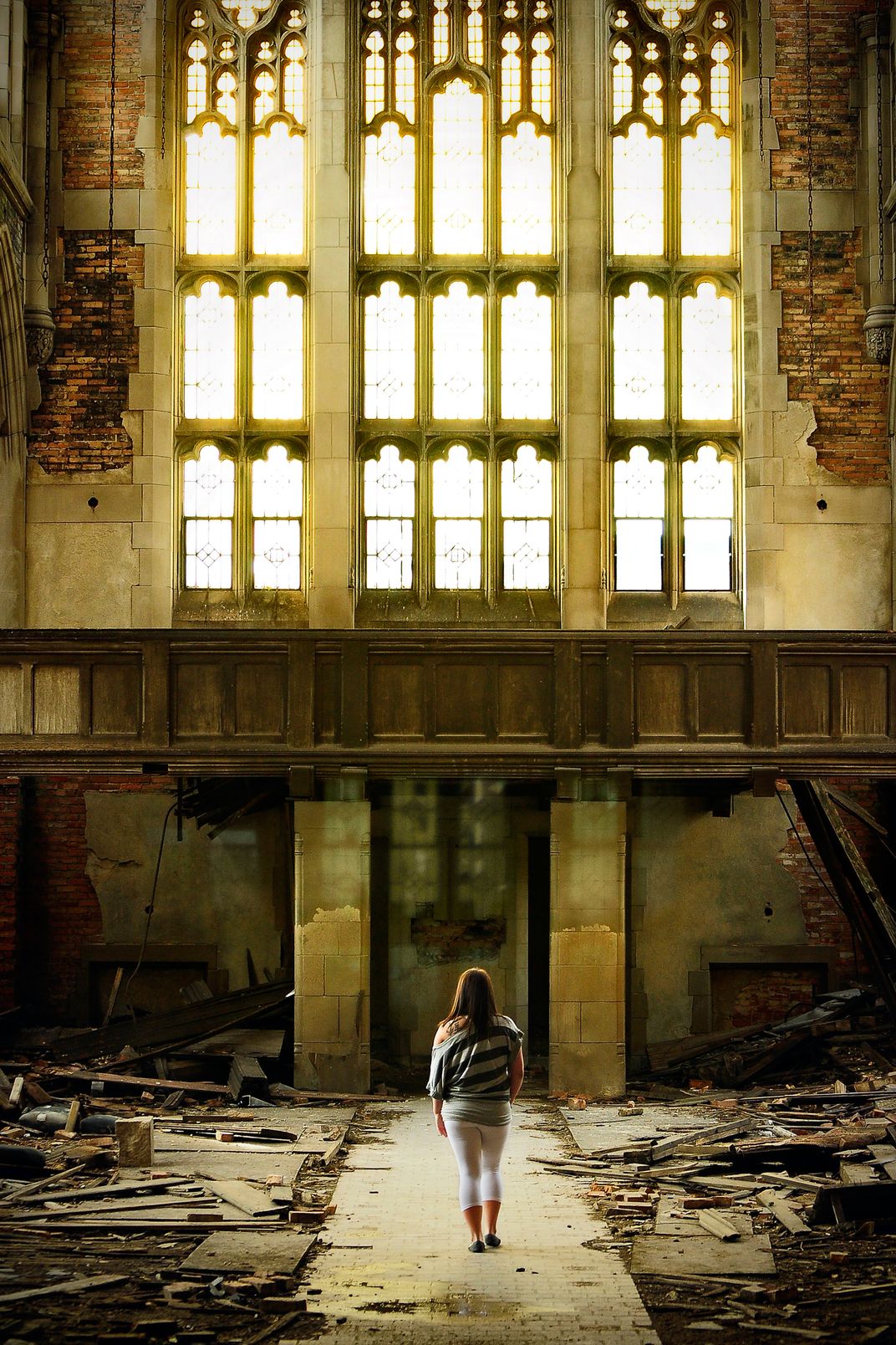 Gary native admiring the magnificence of Gary, Indiana's abandoned City ...
