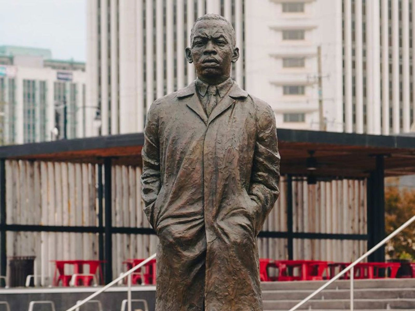 New Statue Honoring Civil Rights Activist John Lewis Unveiled in His ...