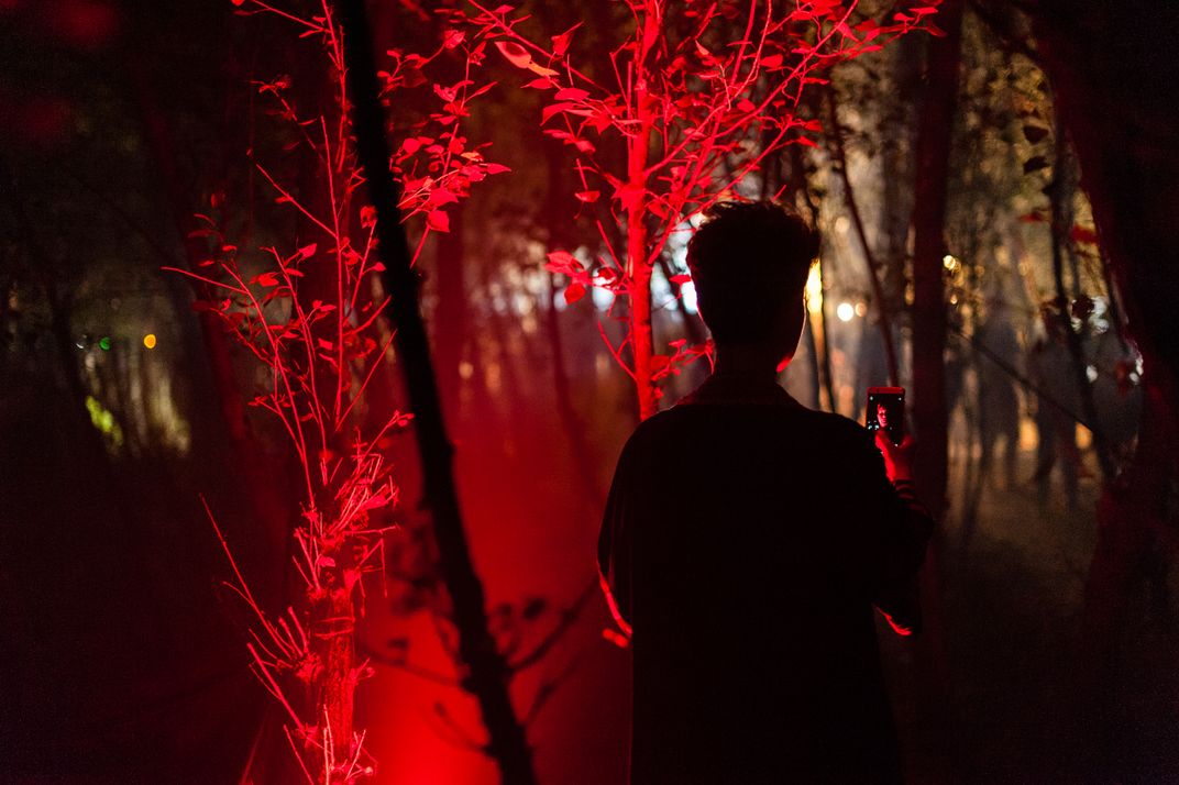 Red night selfie | Smithsonian Photo Contest | Smithsonian Magazine