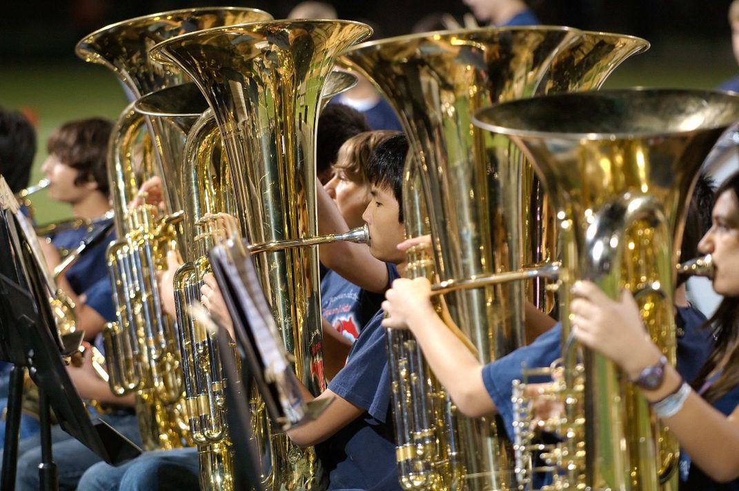 Young musicians at the Round Rock Festival of Bands. | Smithsonian ...