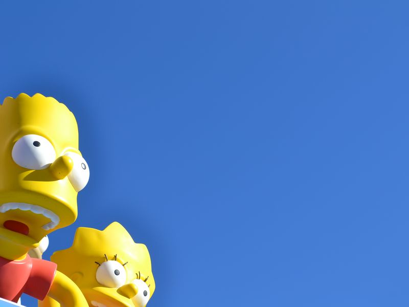 Bart and Lisa under blue sky | Smithsonian Photo Contest | Smithsonian ...