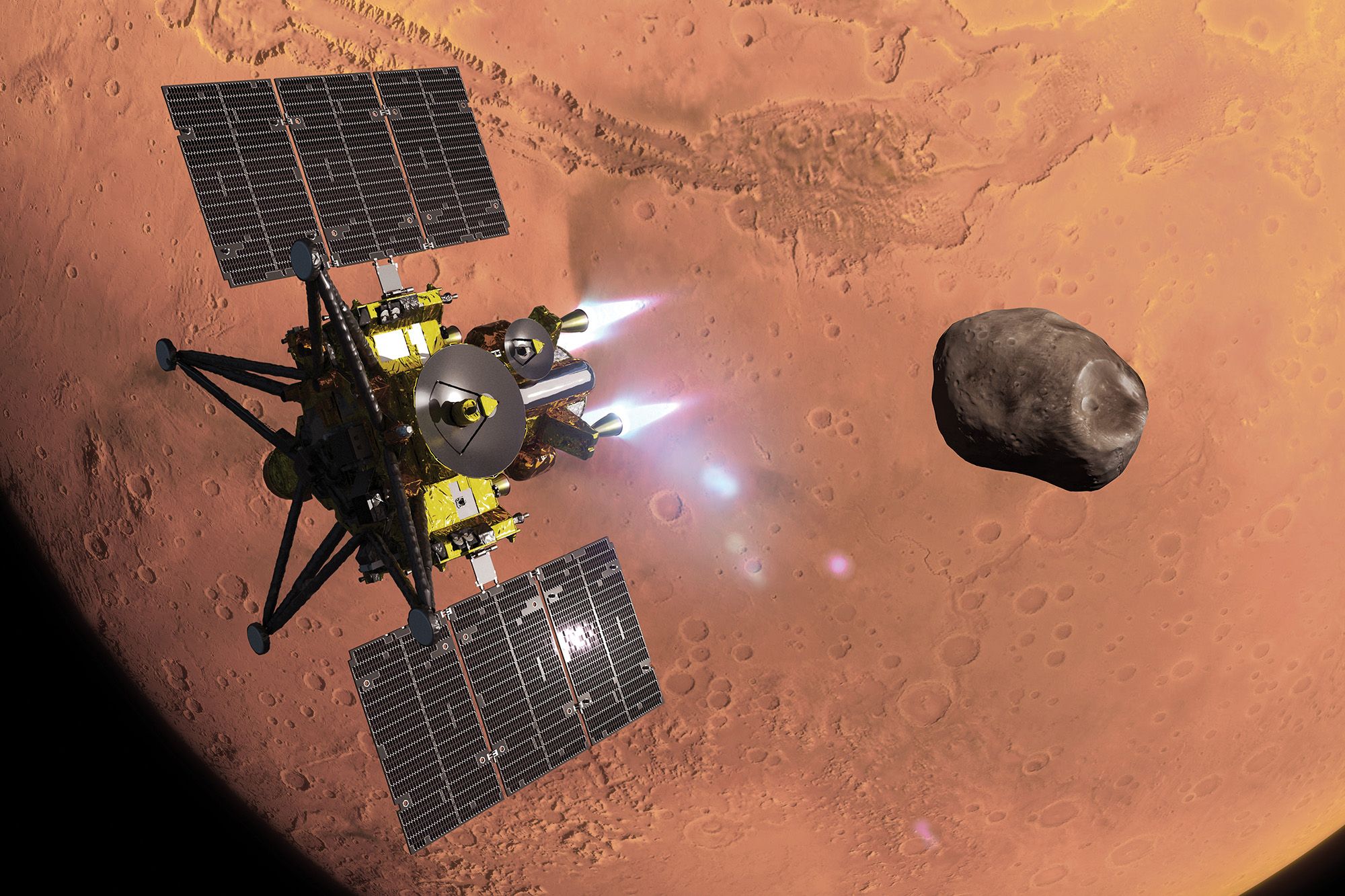 Can a Japanese Spacecraft Unlock the Mystery of Mars' Twin Moons ...