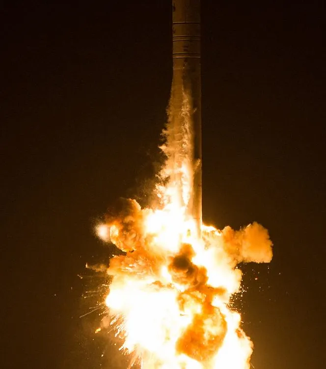 The Antares Spacecraft Explosion in Horrifyingly Beautiful Detail