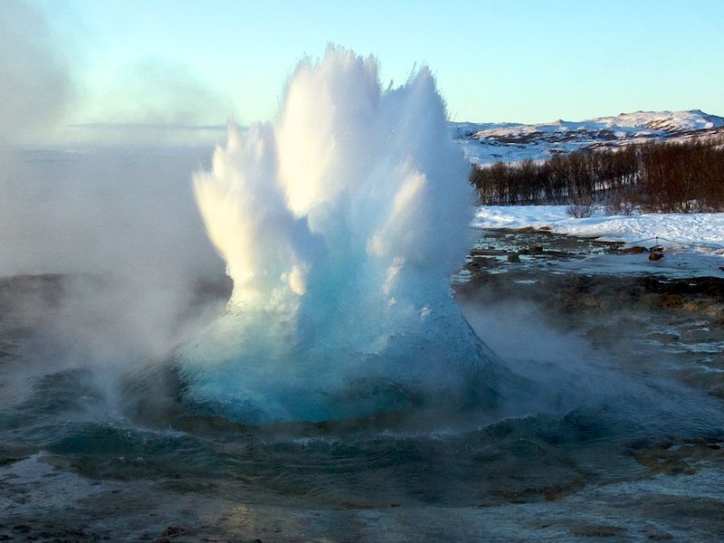 Erupting geyser | Smithsonian Photo Contest | Smithsonian Magazine