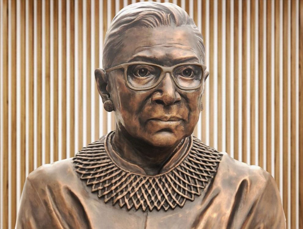 A New Sculpture in Brooklyn Honors Ruth Bader Ginsburg
