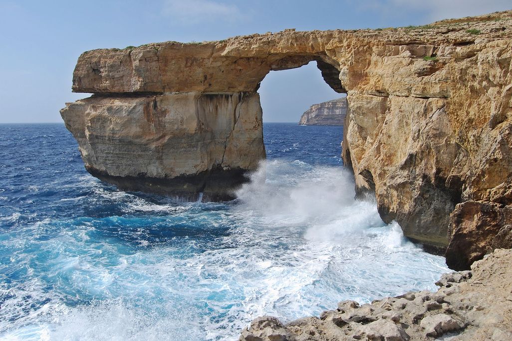 Malta's Iconic Azure Window Crumbles Into the Sea