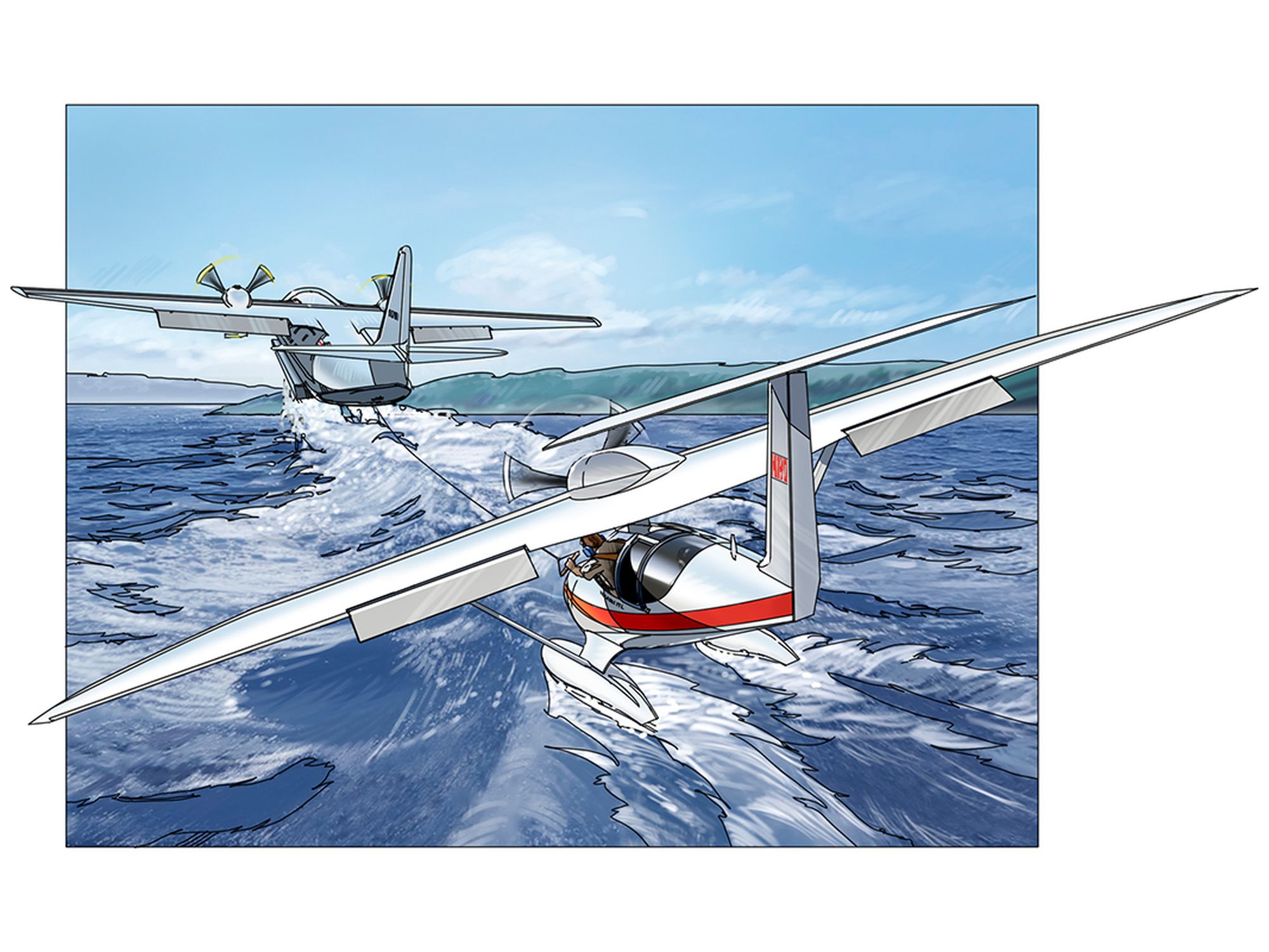 Burt Rutan’s Ski-Gull and Other Would-Be Seaplanes