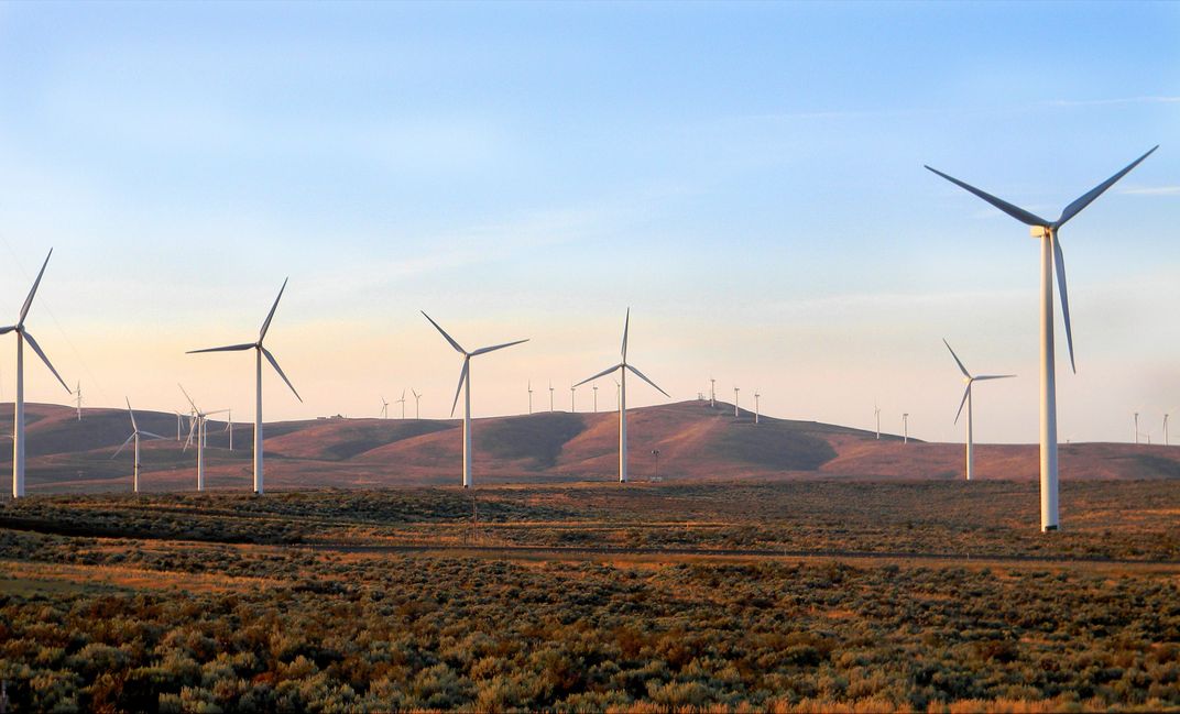 Whiskey Dick Mountain is the site of the Wild Horse Wind and Solar ...