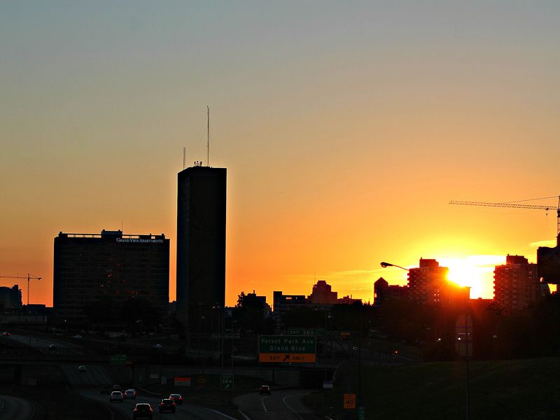 Sunset over St. Louis, Missouri | Smithsonian Photo Contest ...