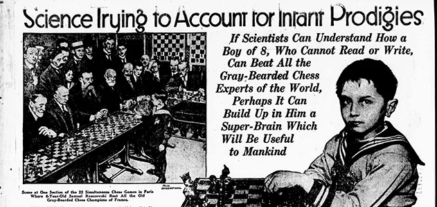 what does young prodigy mean