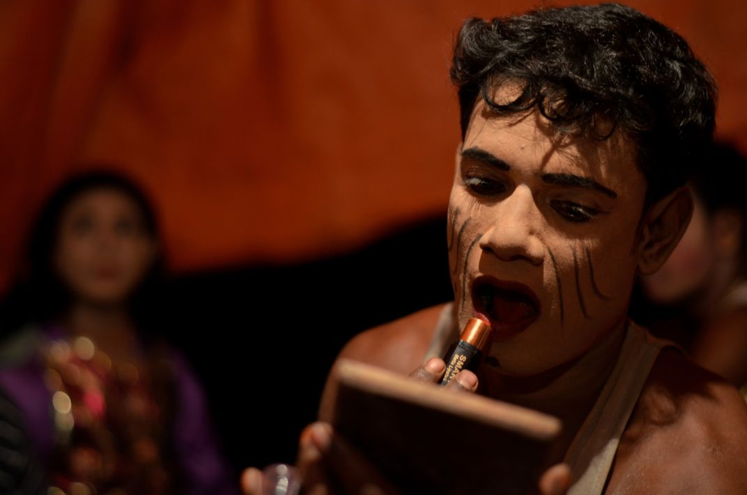 PREPARATION of "JATRA"3 : in Bangladesh "JATRA" is a traditional drama ...