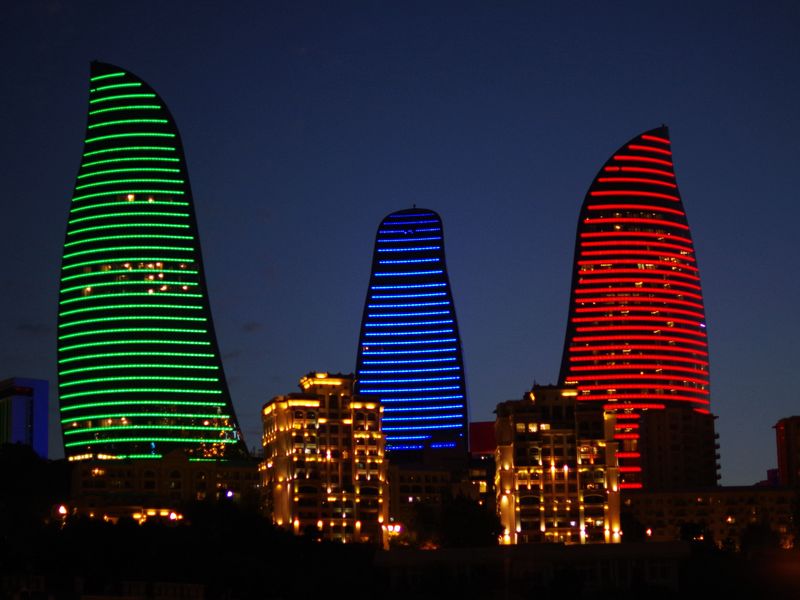 Flame Towers | Smithsonian Photo Contest | Smithsonian Magazine