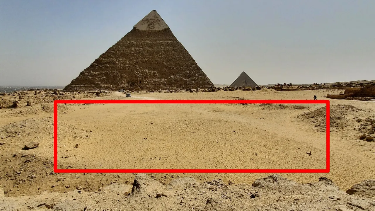 something beneath the pyramids