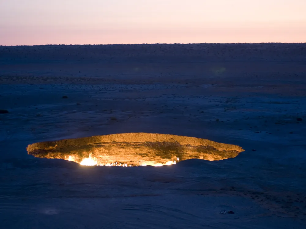 This Hellish Desert Pit Has Been On Fire for More Than 50 Years