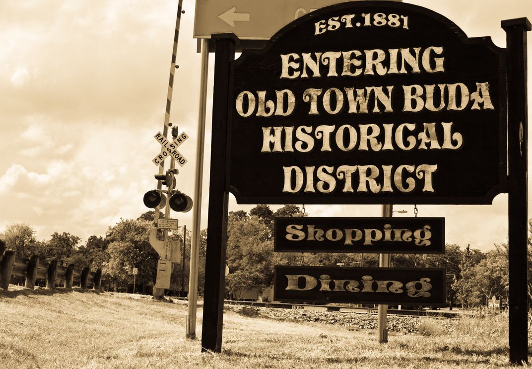 Entering the old town of Buda sign | Smithsonian Photo Contest ...
