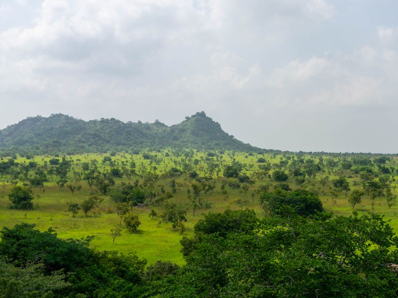 Landscape of Shai Hills Nature Reserve, Greater Accra, Ghana ...